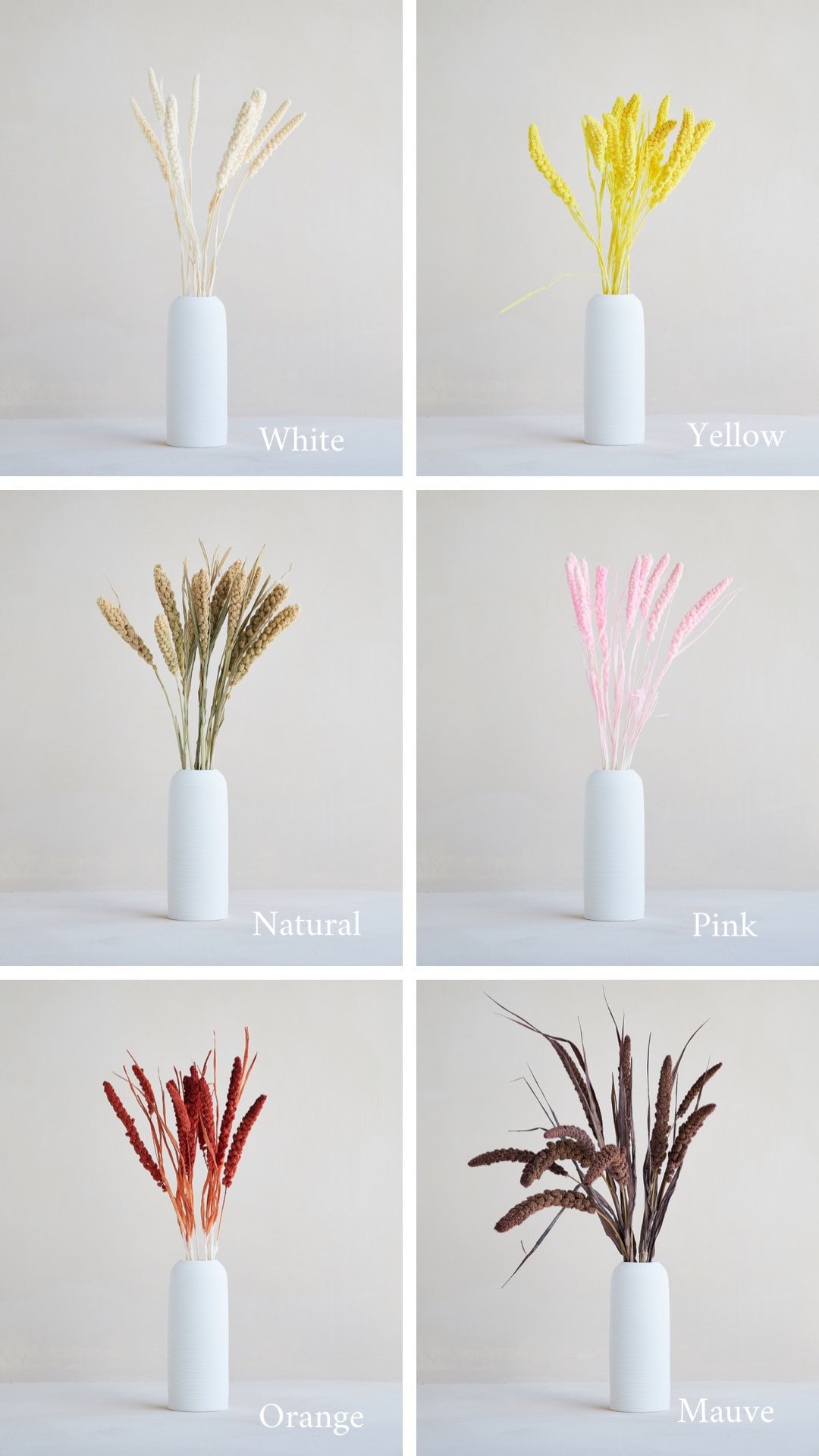 Preserved Millet Grass Dried Flowers DIY Centerpiece Home - Etsy
