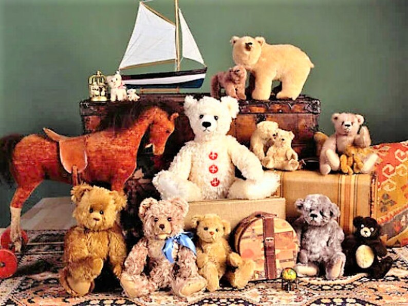 Teddy Bear Mystery Box 3 10 Piece 5 Box Sizes XS XL Curated Vintage ...