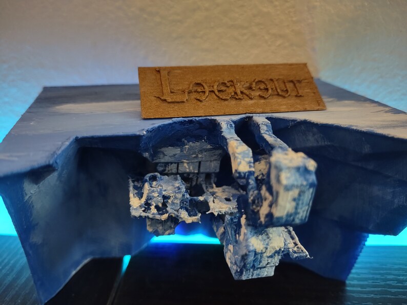 Halo 2 Lockout Map Desktop Model | Etsy