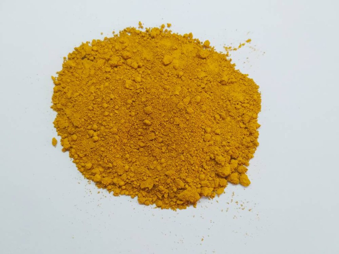 4 Oz Yellow Ochre Pigment - Etsy
