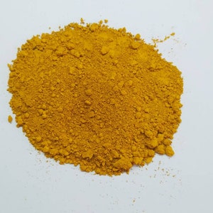 4 Oz Yellow Ochre Pigment - Etsy