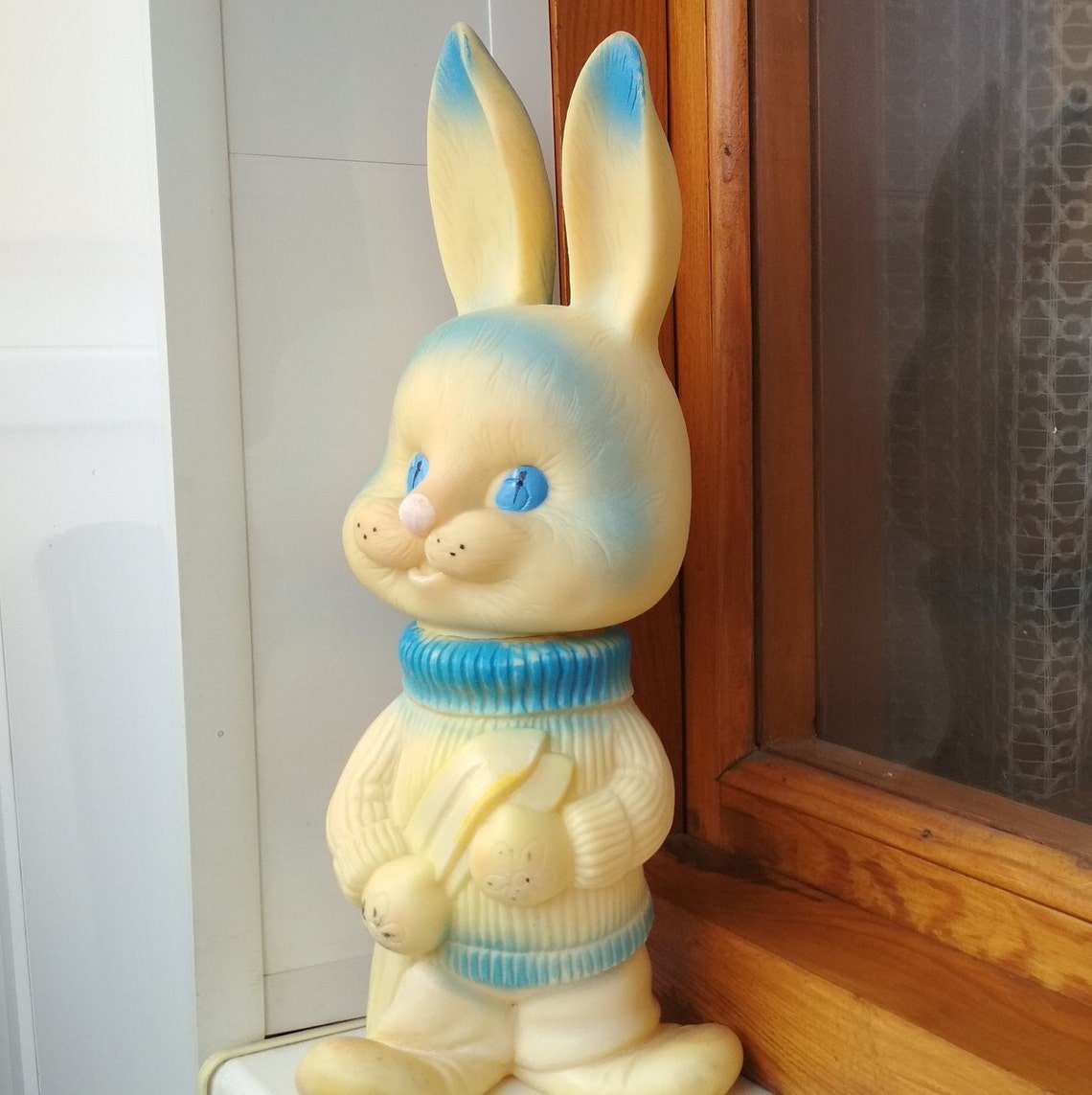 Vintage Rubber Rabbit . Soviet Rubber Hare. Soviet Toys. - Etsy