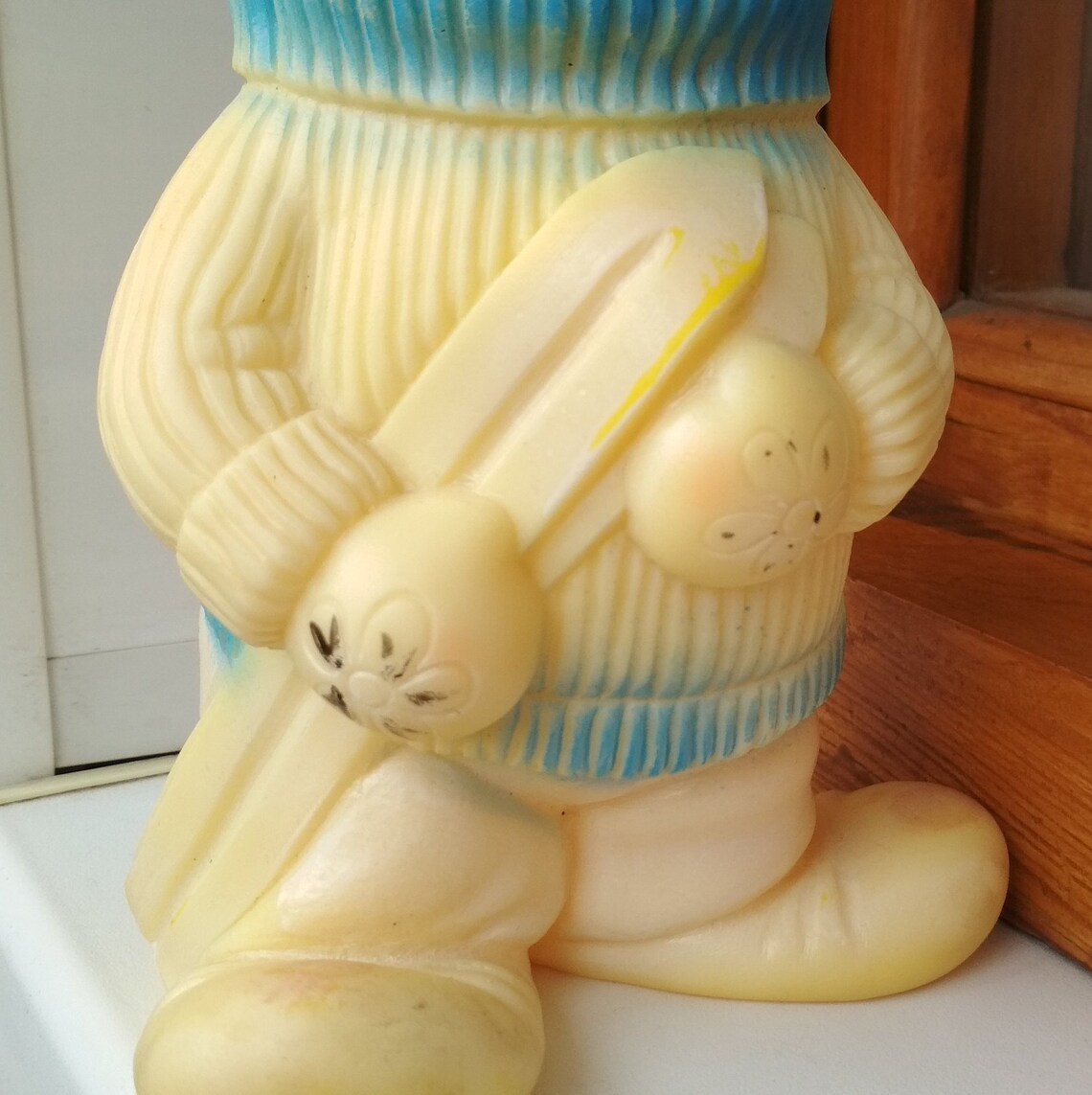 Vintage Rubber Rabbit . Soviet Rubber Hare. Soviet Toys. - Etsy