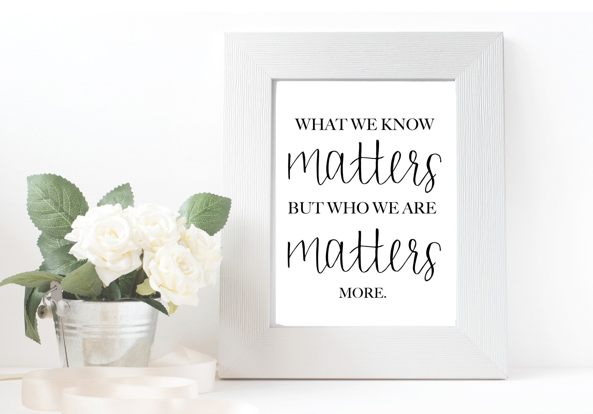 What We Know Matters but Who We Are Matters More Digital - Etsy