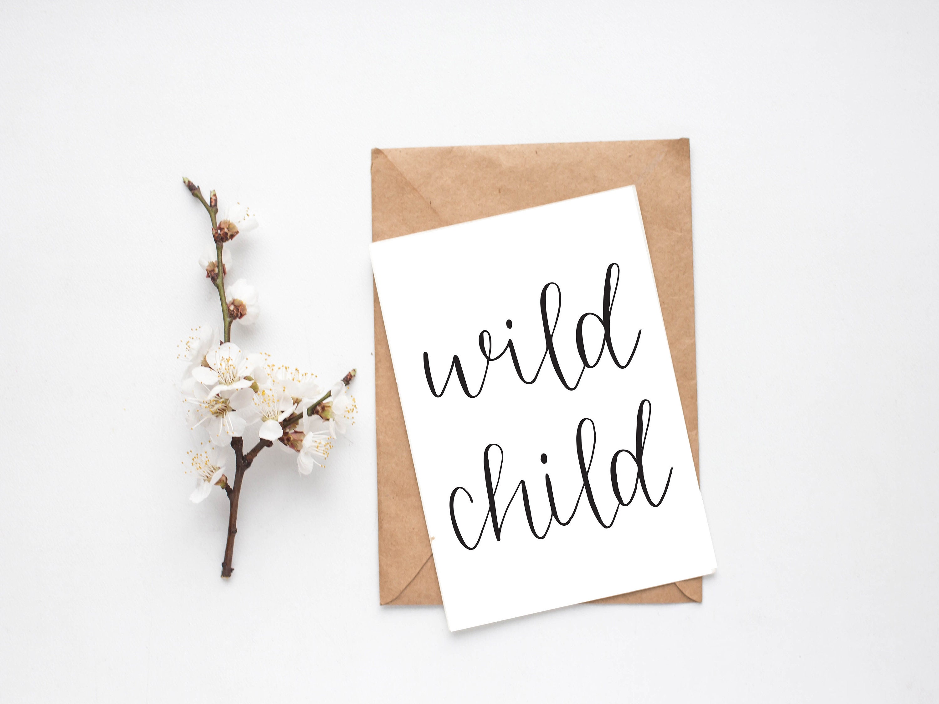Wild Child, Downloadable Print, PRINTABLE ART, Wall Decor, Baby Room ...