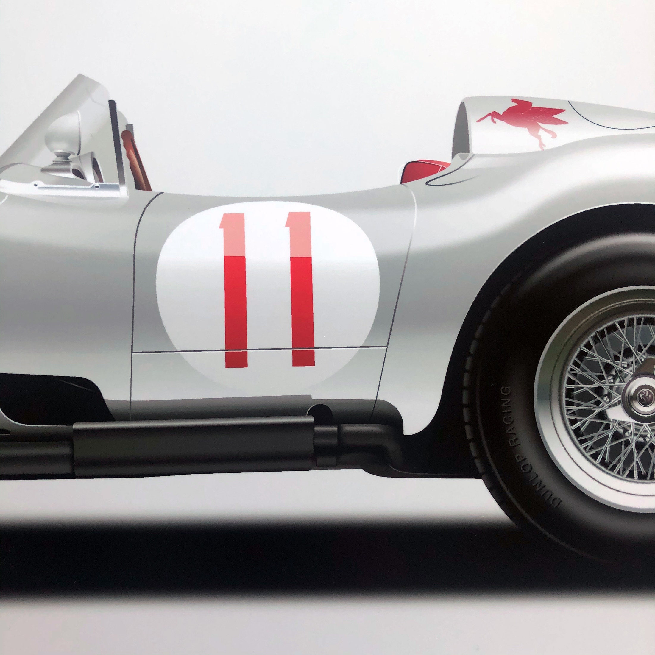 1957 Ferrari 250 Testa Rossa - Etsy