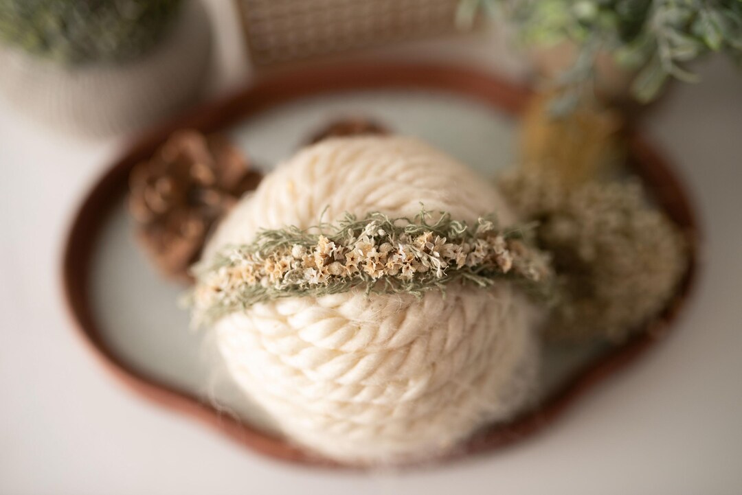 Tattered Sage Halo - Etsy