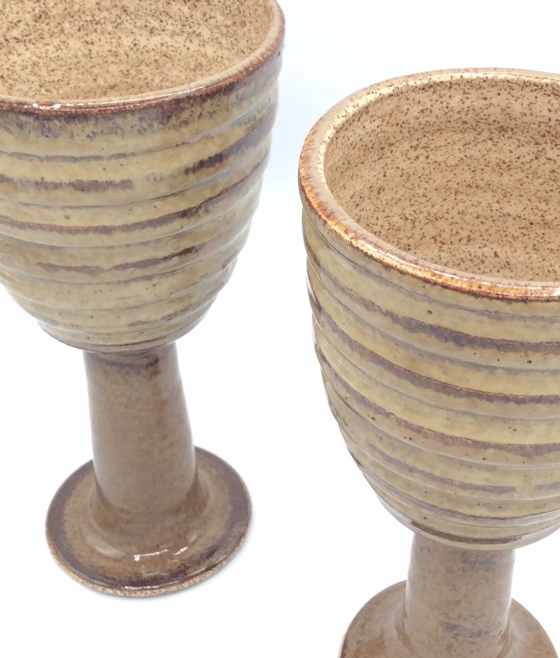 Ceramic Goblet, Handmade Wine Glass, Handcrafted Pottery Goblet, Try ...