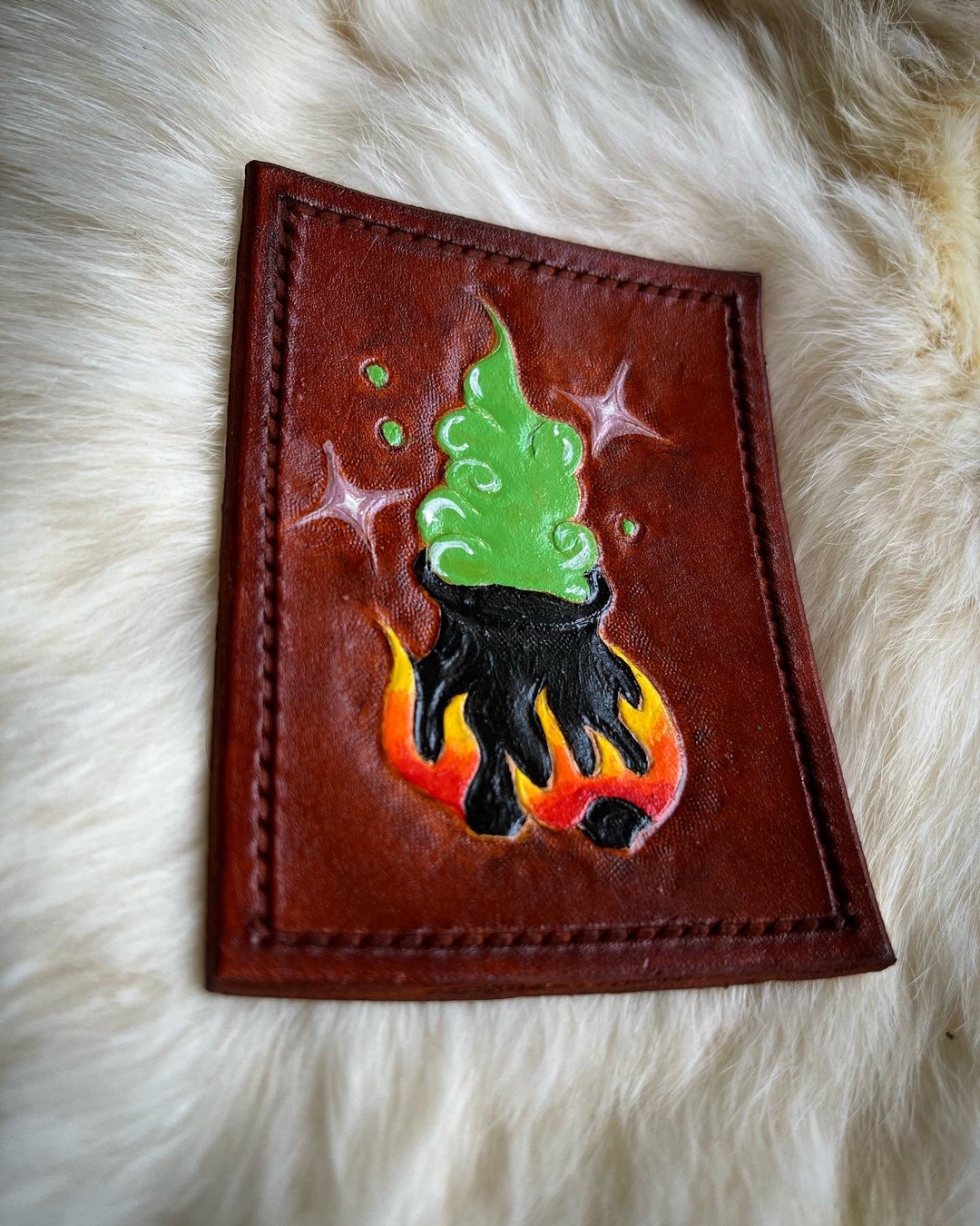 Bubbling Cauldron Patch - Etsy