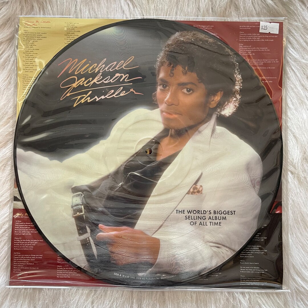 Michael Jackson-thriller (PICTURE DISC) - Etsy Australia