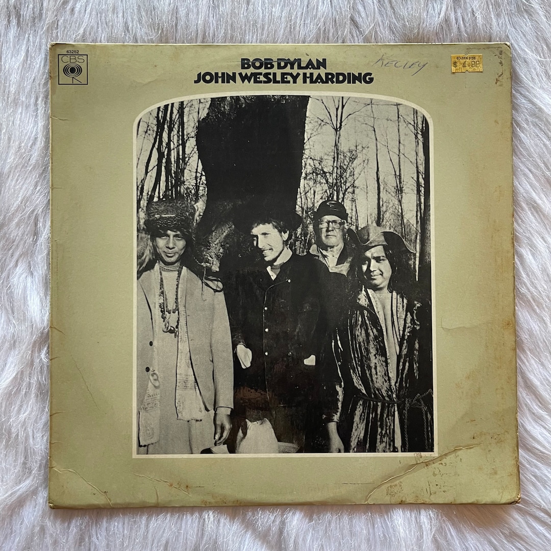 Bob Dylan-john Wesley Harding - Etsy