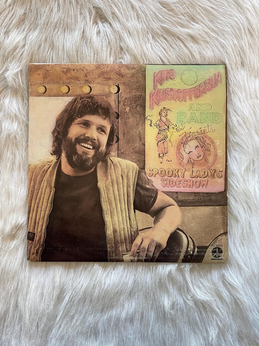 Kris Kristofferson and Band-spooky Lady’s Sideshow - Etsy