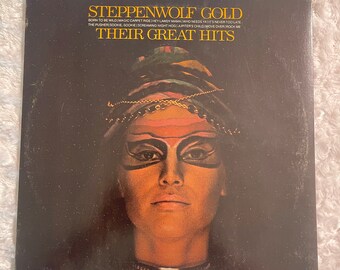 Steppenwolf gold Their Great Hits Record Club Issue W/poster Attached on Dunhill/abc Records DSX ...