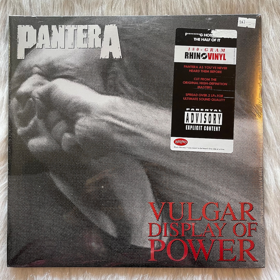 Pantera-vulgar Display of Power - Etsy