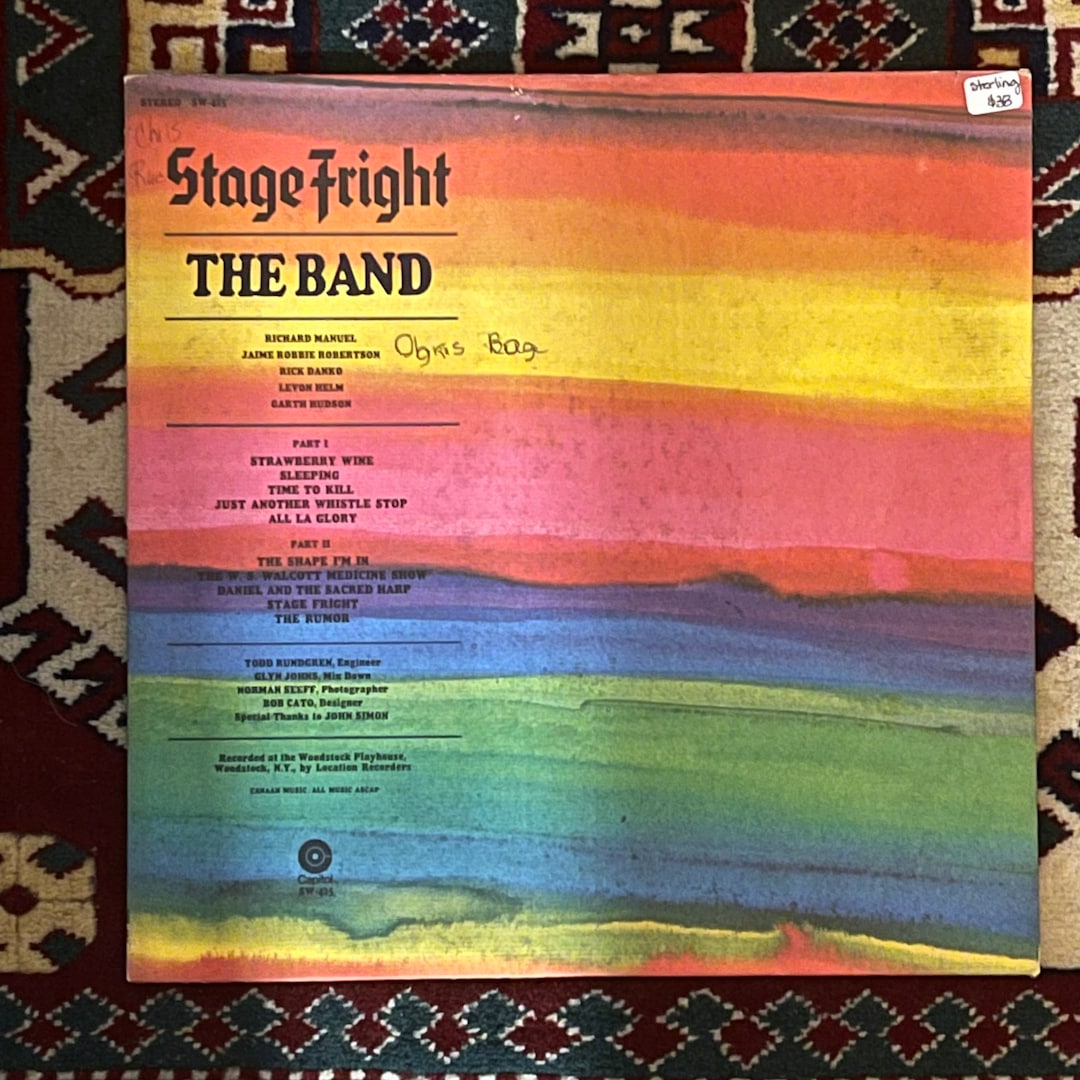 The Band-stage Fright - Etsy