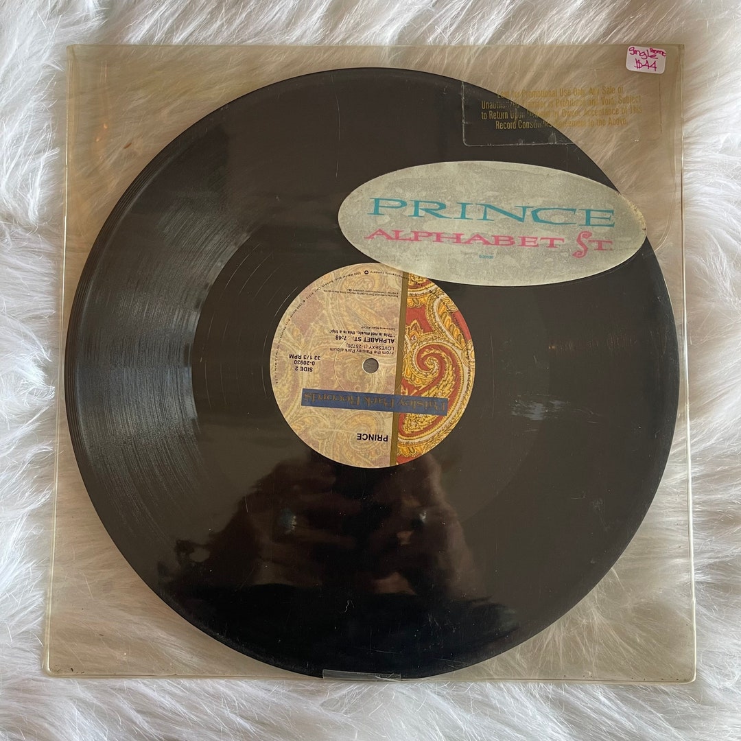 Prince-alphabet St. SINGLE PROMO - Etsy