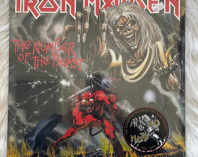 Iron Maiden - the Number of the Beast Vinyl - Etsy