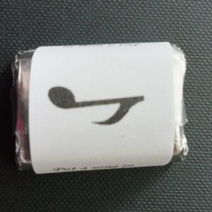 Musical Note Candy Bar Wrappers: Music Party Favors - Etsy
