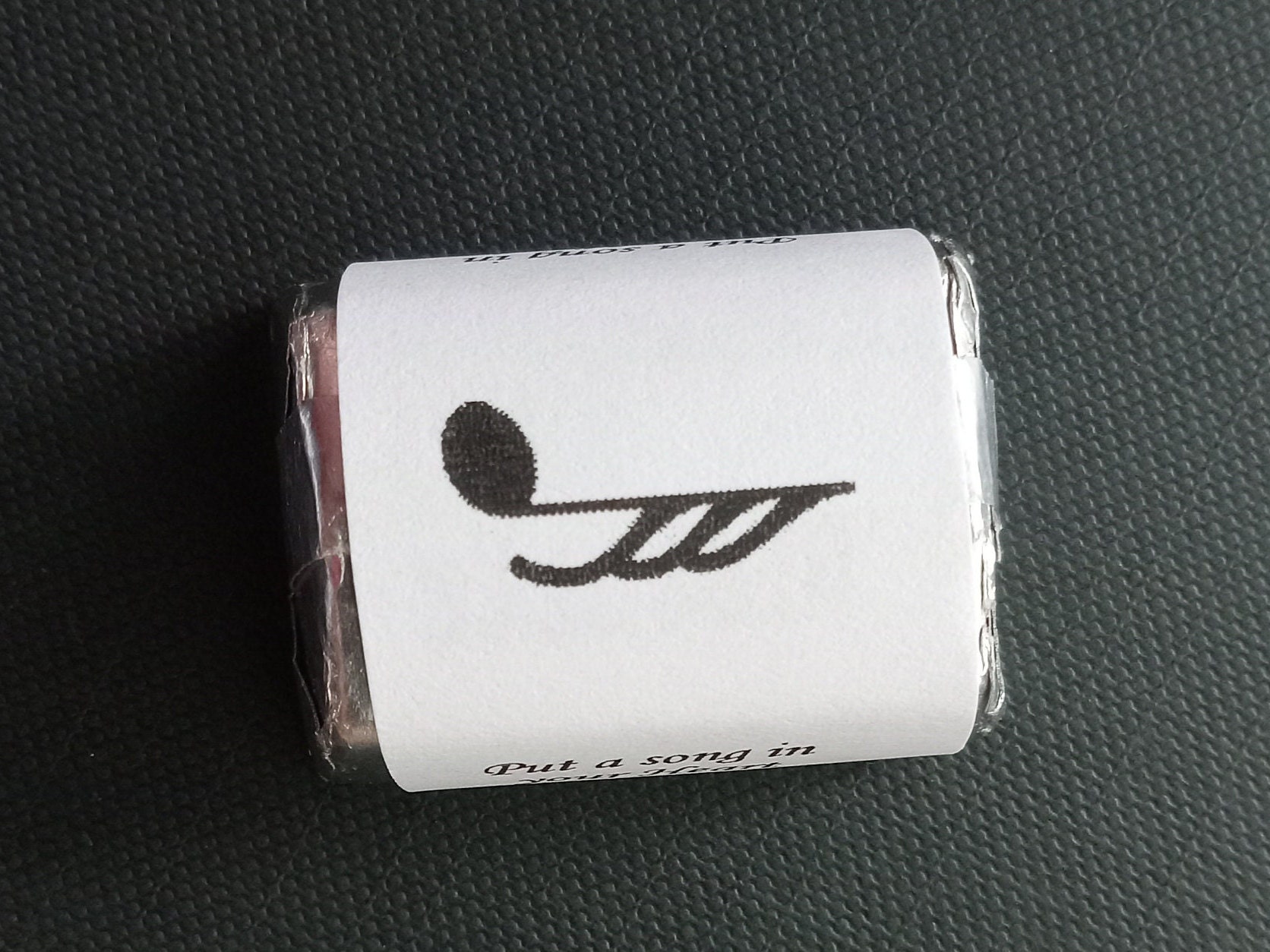 Musical Note Candy Bar Wrapper, Mini Candy Bar Wrapper, Best Candy ...