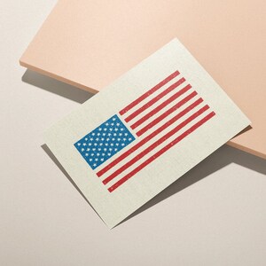 American Flag Note Cards | Patriotic Greeting Cards With Envelopes ...