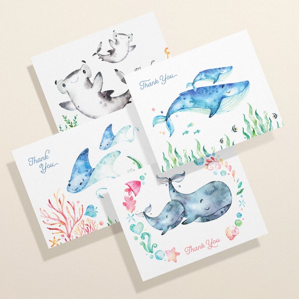 Baby Shower Thank You Cards - Etsy