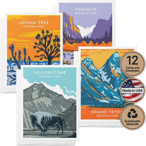 National Park Postcard - Etsy