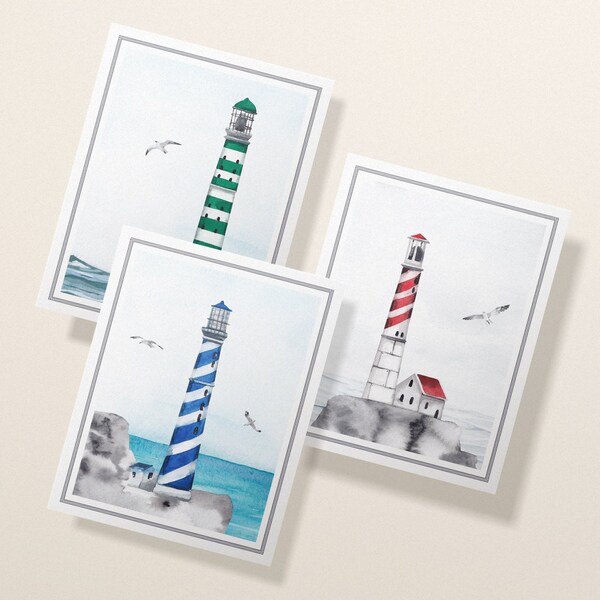 Blank Nautical Greeting Cards - Etsy