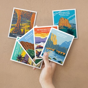 National Park Greeting Cards | USA Park Post Cards | Parks Souvenir ...