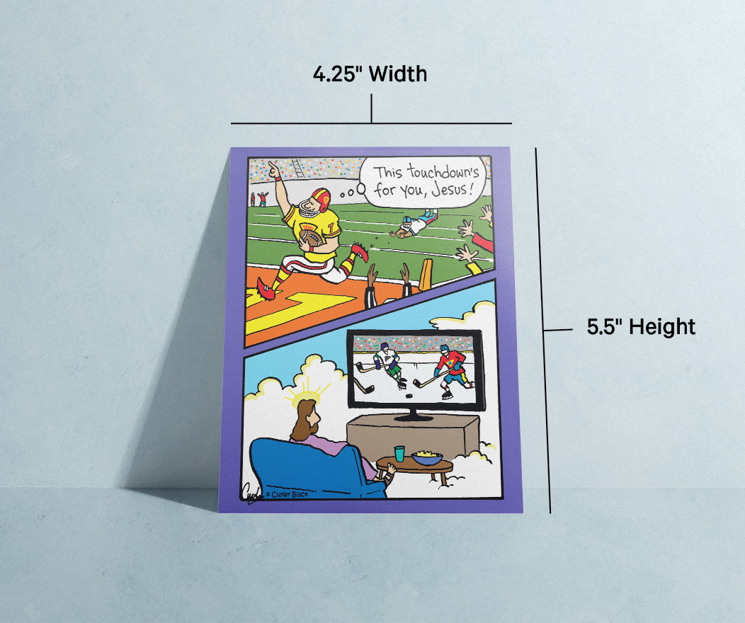 Funny Christian Note Cards | Christmas Cards | Set of 12 Eco-friendly ...