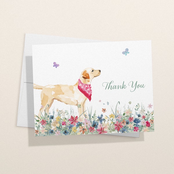 Dog Thank You Note - Etsy