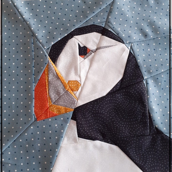 Puffin Quilt Pattern - Etsy