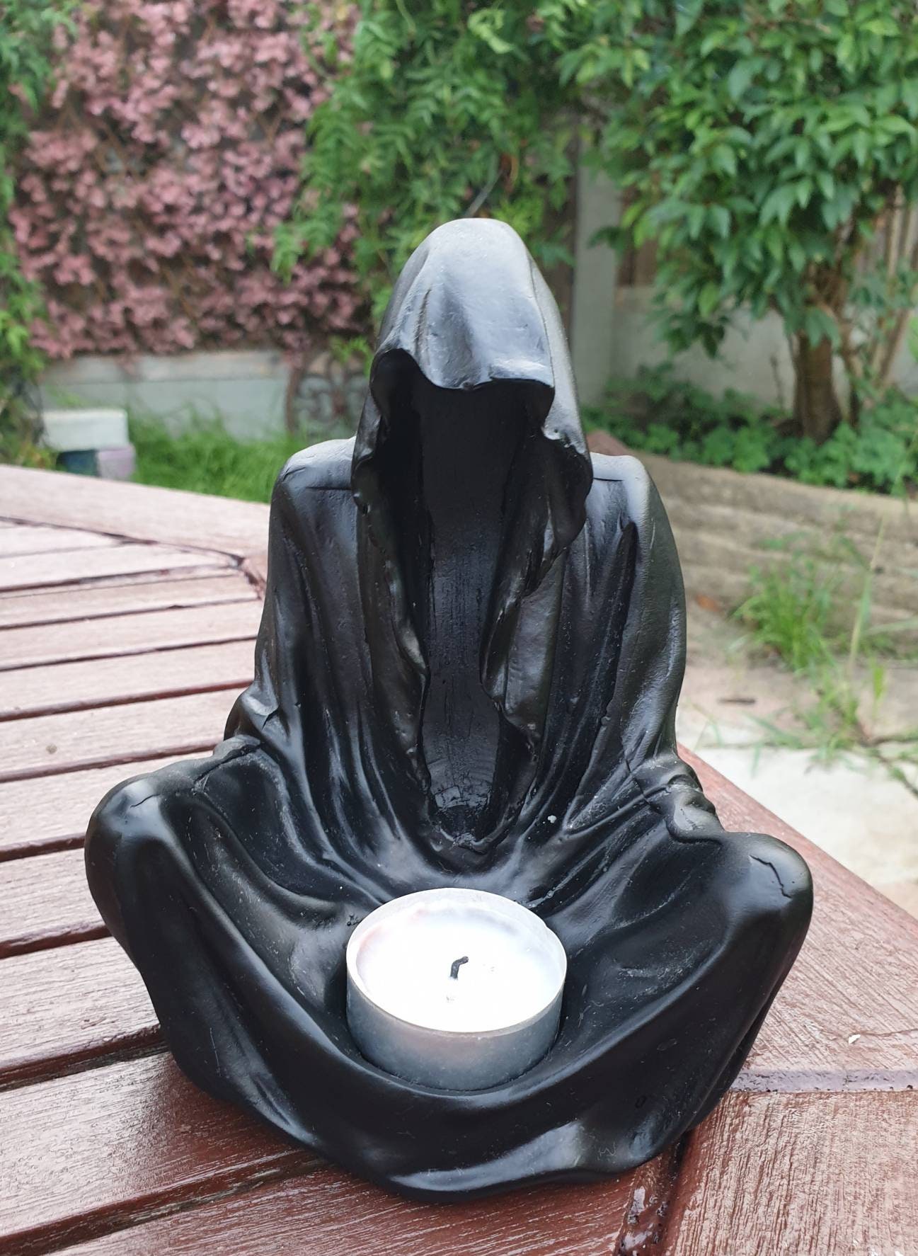 Cloaked Figure Statue