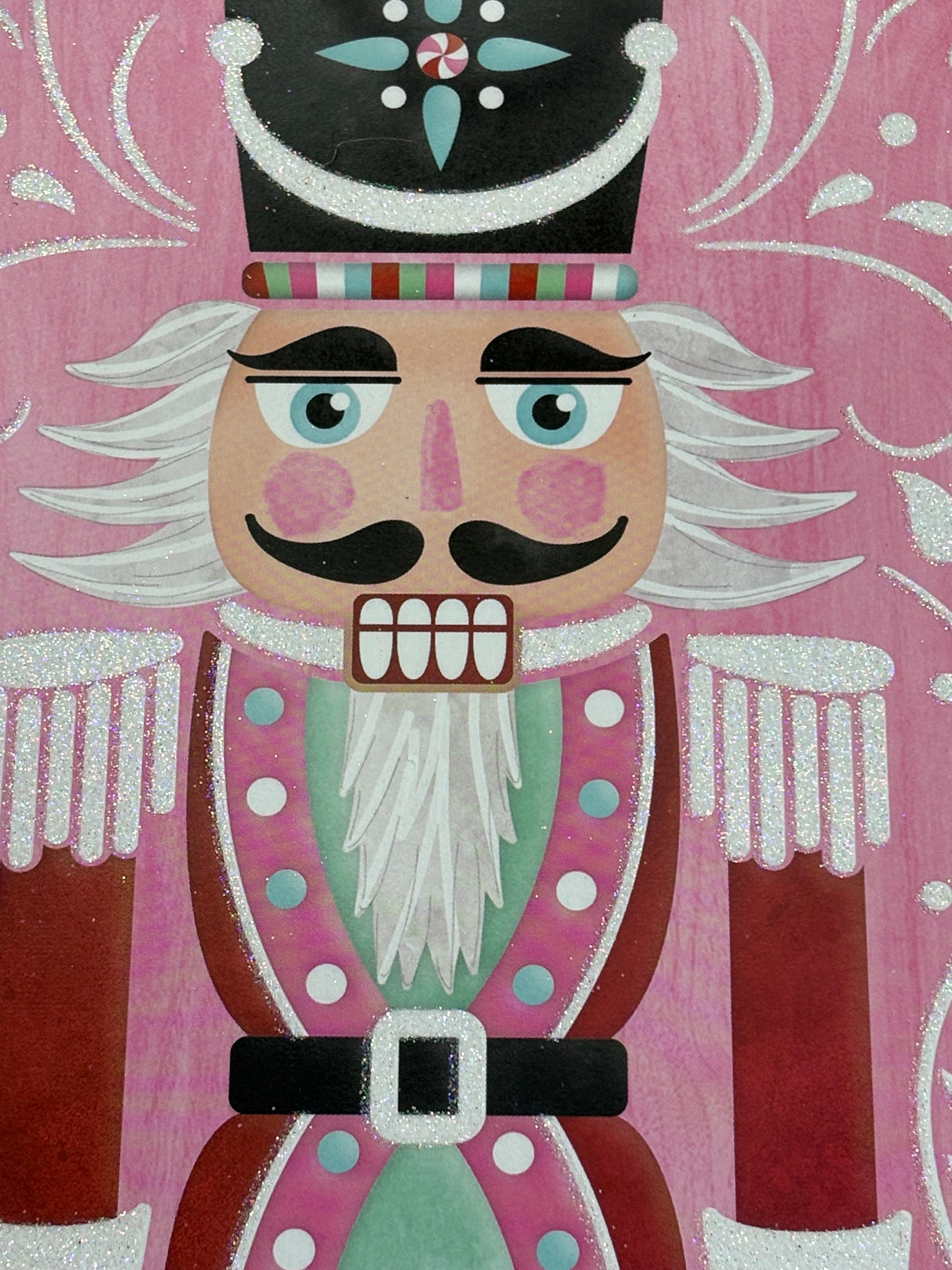 Pastel Nutcracker Wreath Sign/ Door Hanger - Etsy