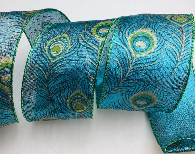 Turquoise Metallic Peacock - Etsy
