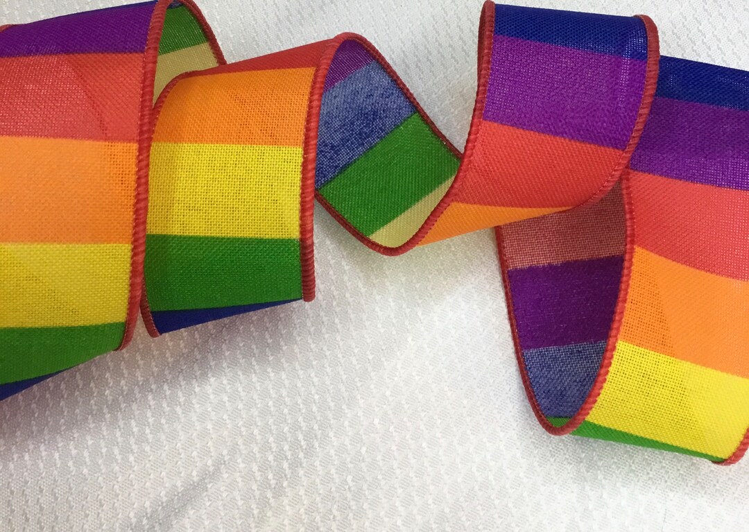 Rainbow Ribbon - Etsy
