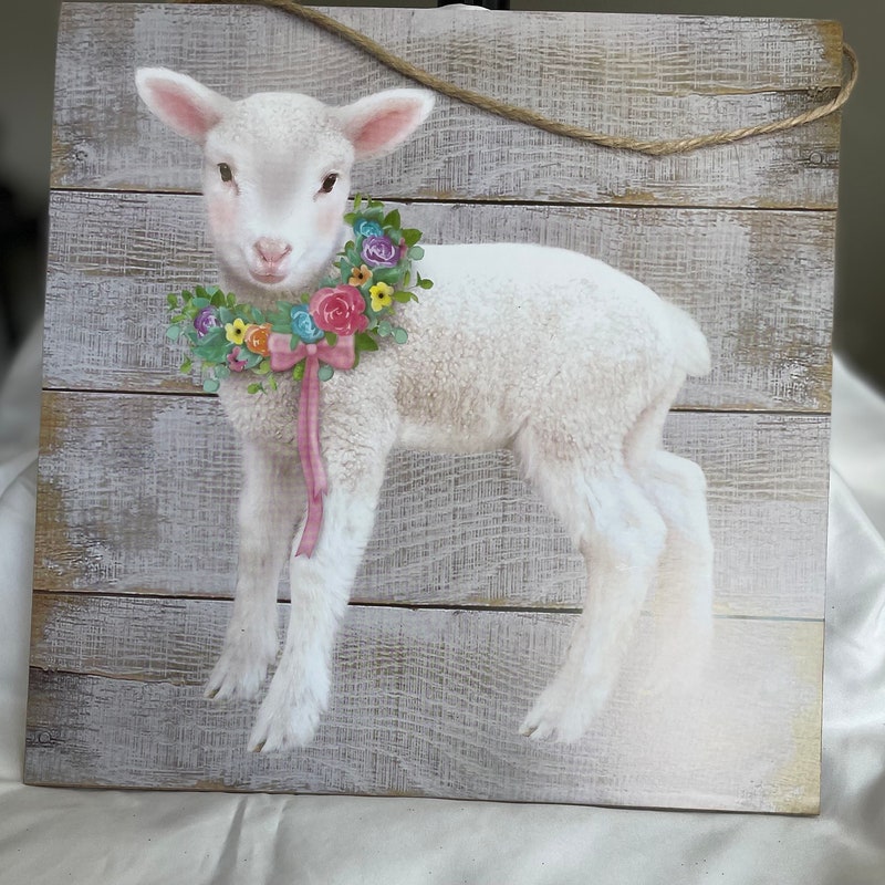 Easter Lamb Decor - Etsy