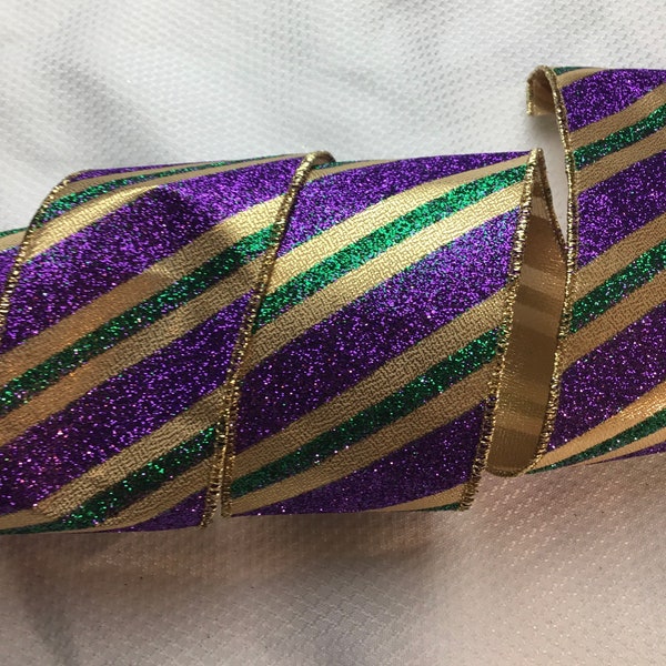 Mardi Gras Ribbon - Etsy