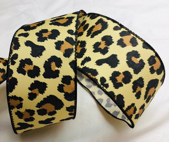 Satin Leopard Print - Etsy