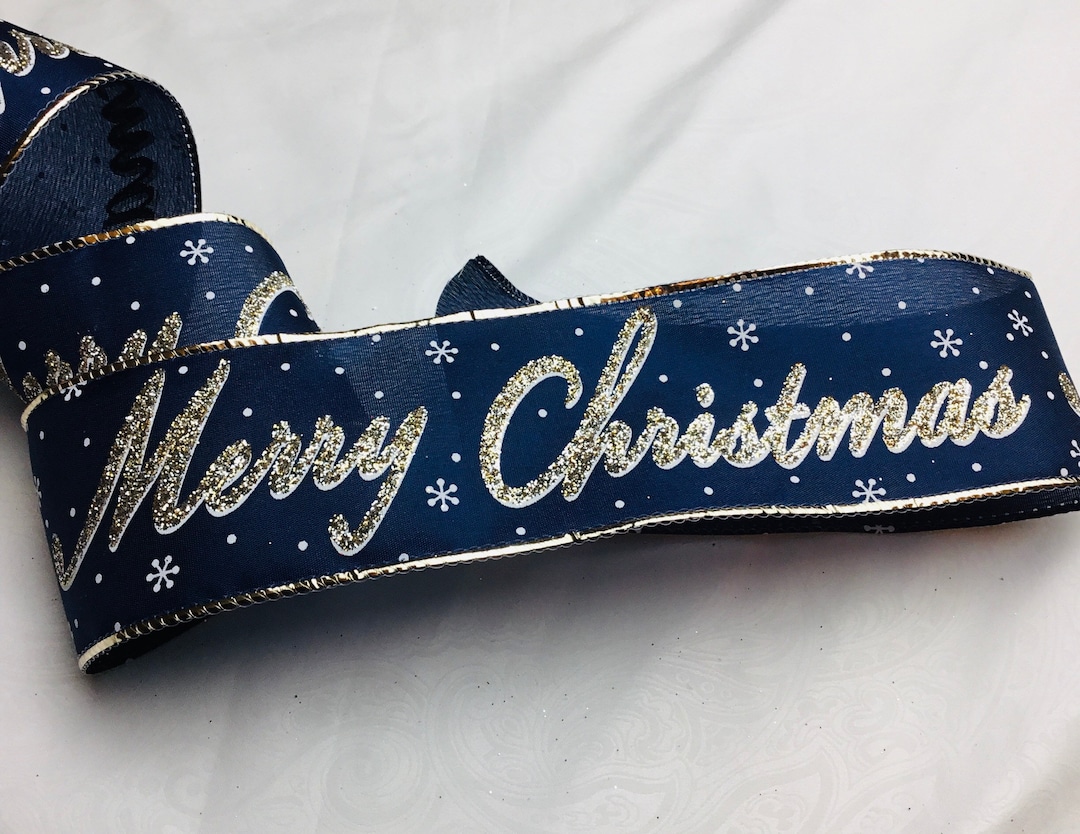 Navy Merry Christmas - Etsy