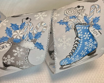 Ice Skate MADE to ORDER - Choose COLOR and Size - Fabric Iron on ...