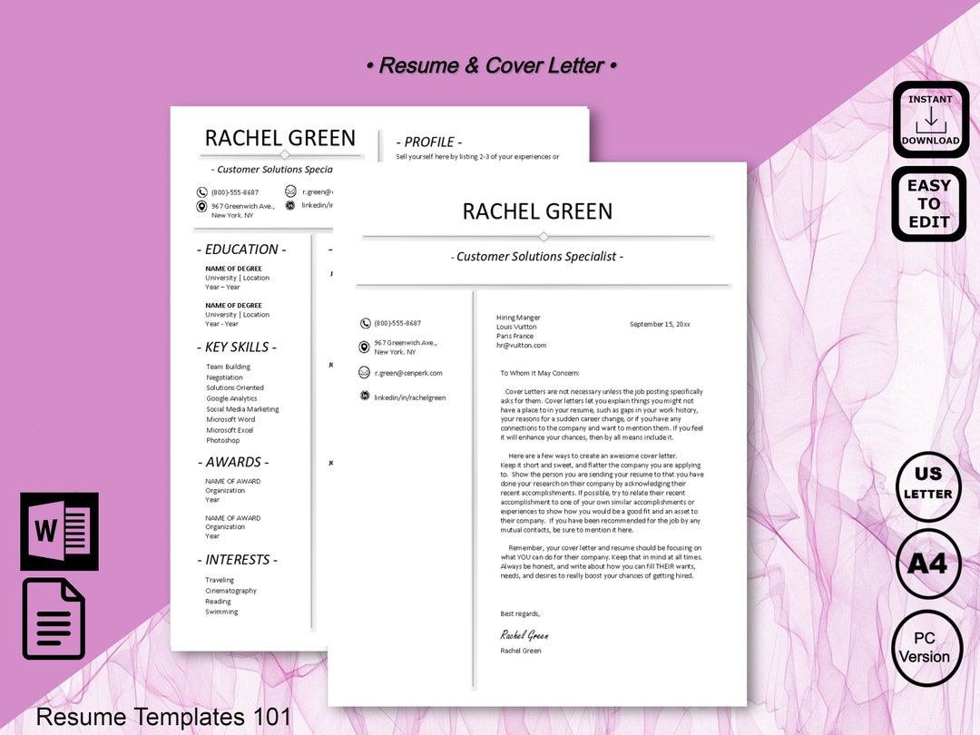 Customer Service Resume | Retail Sales, Customer Care Rep, Hospitality ...