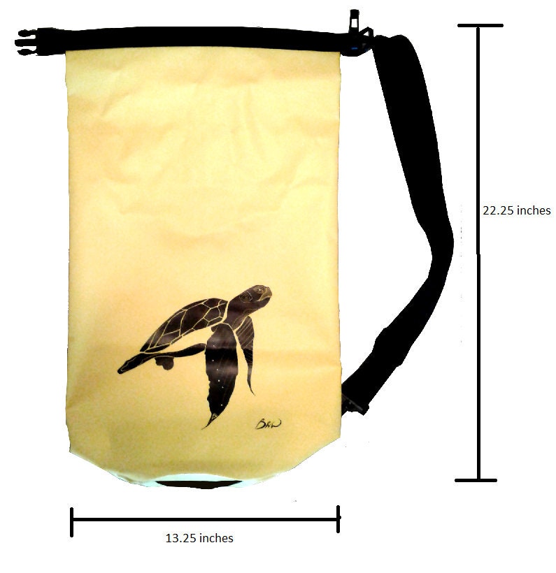 Waterproof Dry Bag - Dry Sack - 15 L - Turtle or Octopus - Etsy
