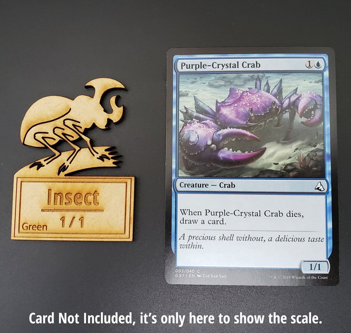 15x MTG Insect Tokens MDF Creature Tokens Set of 15 Insect | Etsy