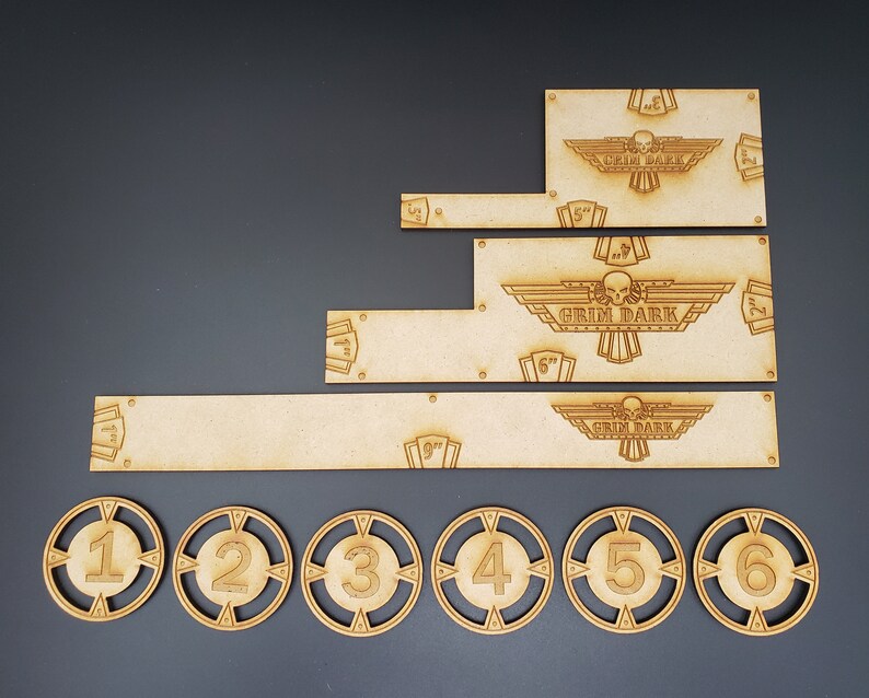 Templates and Objective Markers Warhammer 40k 40mm Objective | Etsy