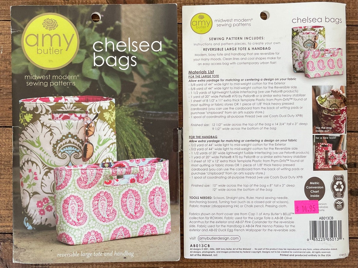Amy Butler Sewing Patterns for Bags and Home Dec - Etsy