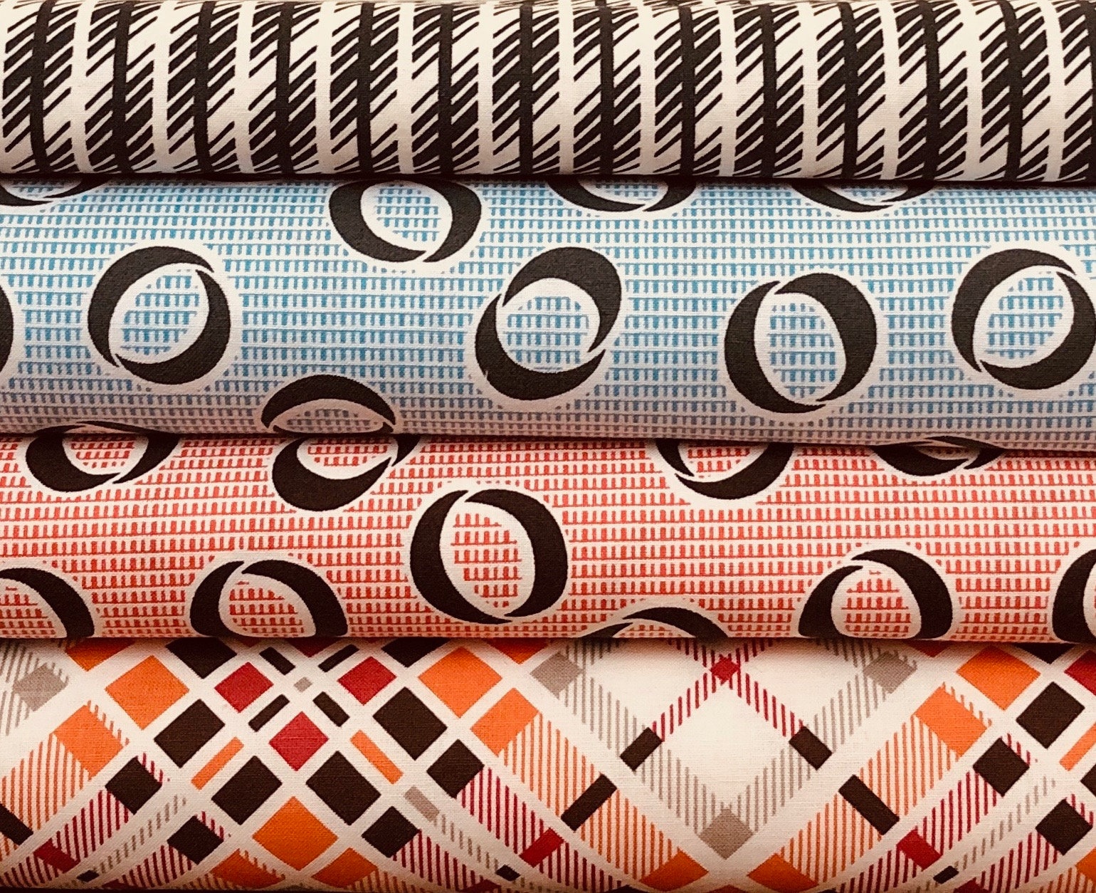 Denyse Schmidt Fabric, Florence Collection, Pattern - Calligraphy ...