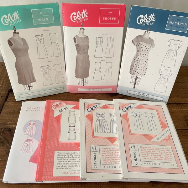 Colette Pattern - Etsy