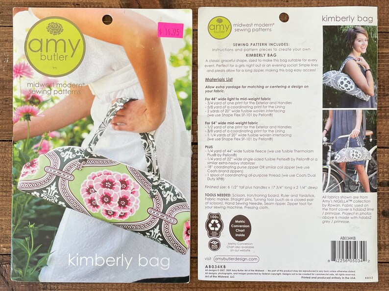 Amy Butler Sewing Patterns for Bags and Home Dec - Etsy