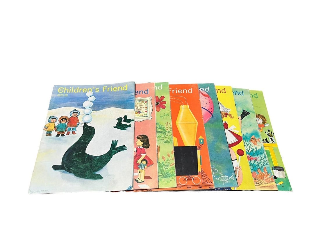 The Children’s Friend 1964 Eight Magazine's Lds - Etsy