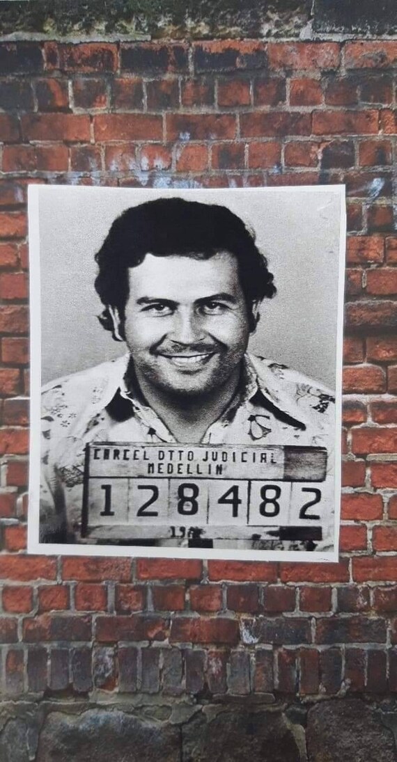 Pablo Escobar Vinyl Sticker | Etsy